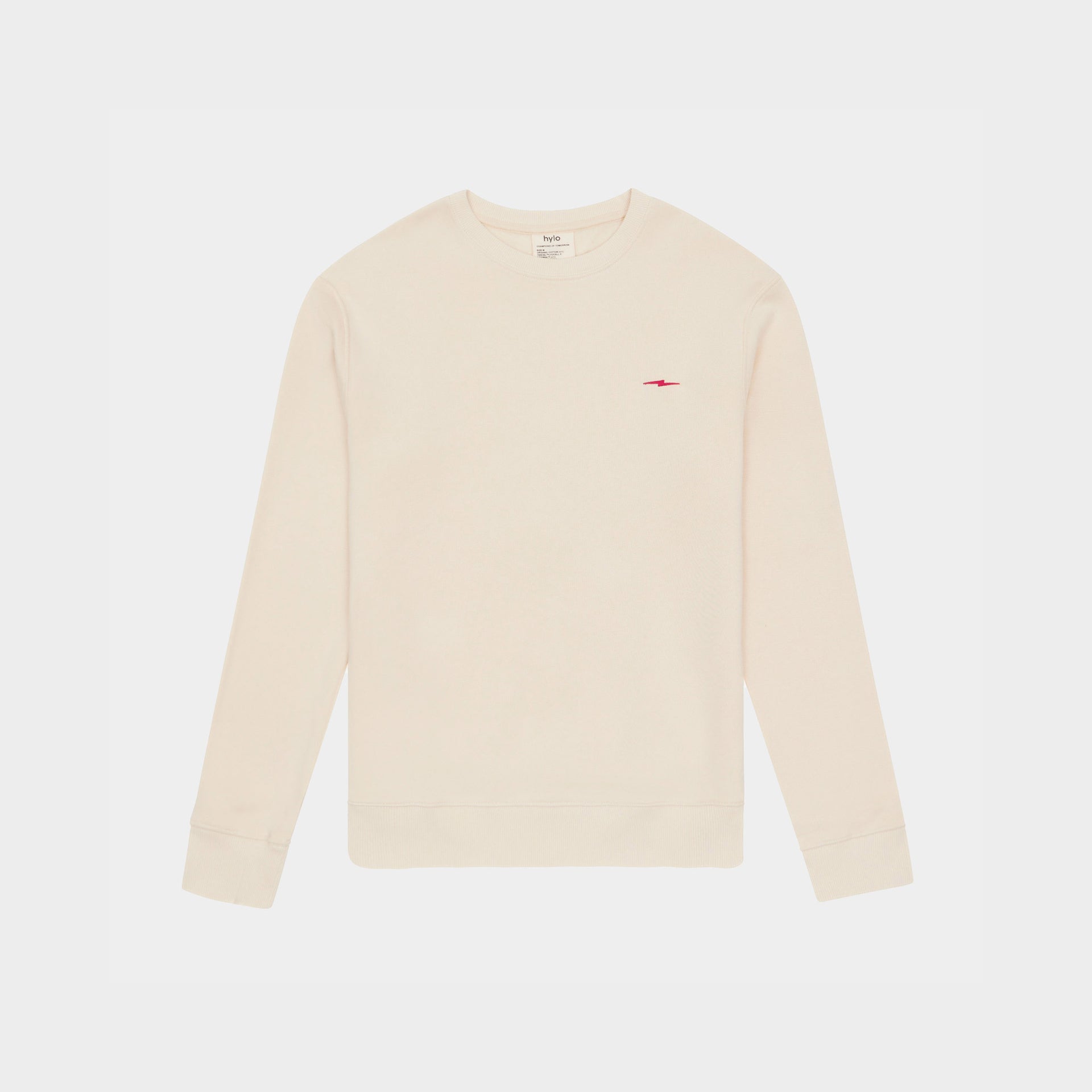 Men's Graphic Sweatshirt - Sand/Red – hylo athletics